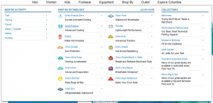Mega Drop-Down Menus Design Gallery | Smiley Cat