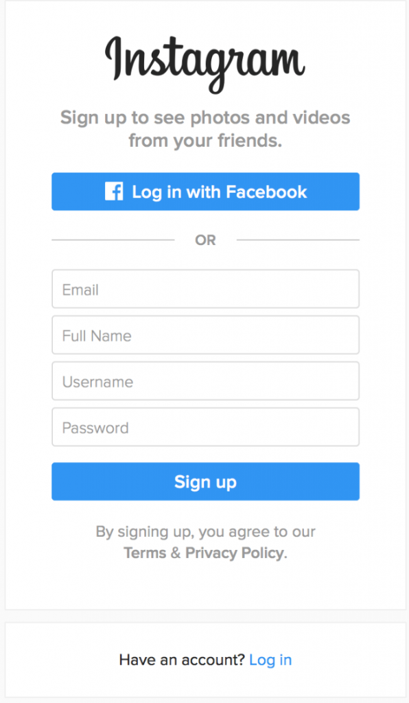 Registration Forms Design Gallery | Smiley Cat