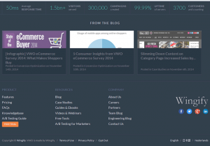 Website Footers Design Gallery | Smiley Cat