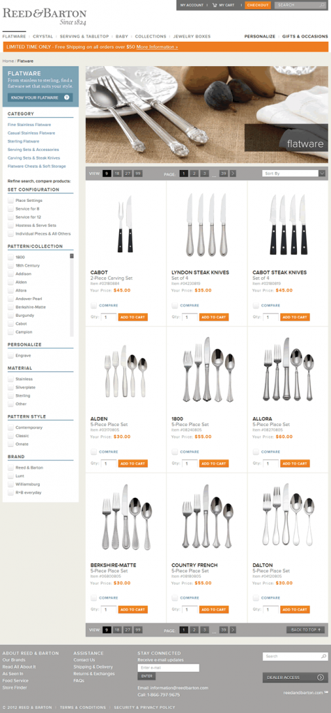 Showcase of Ecommerce Catalog Page Designs | Smiley Cat