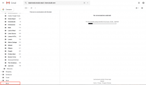 How to Mass Delete All the Emails in a Folder in Gmail | Smiley Cat